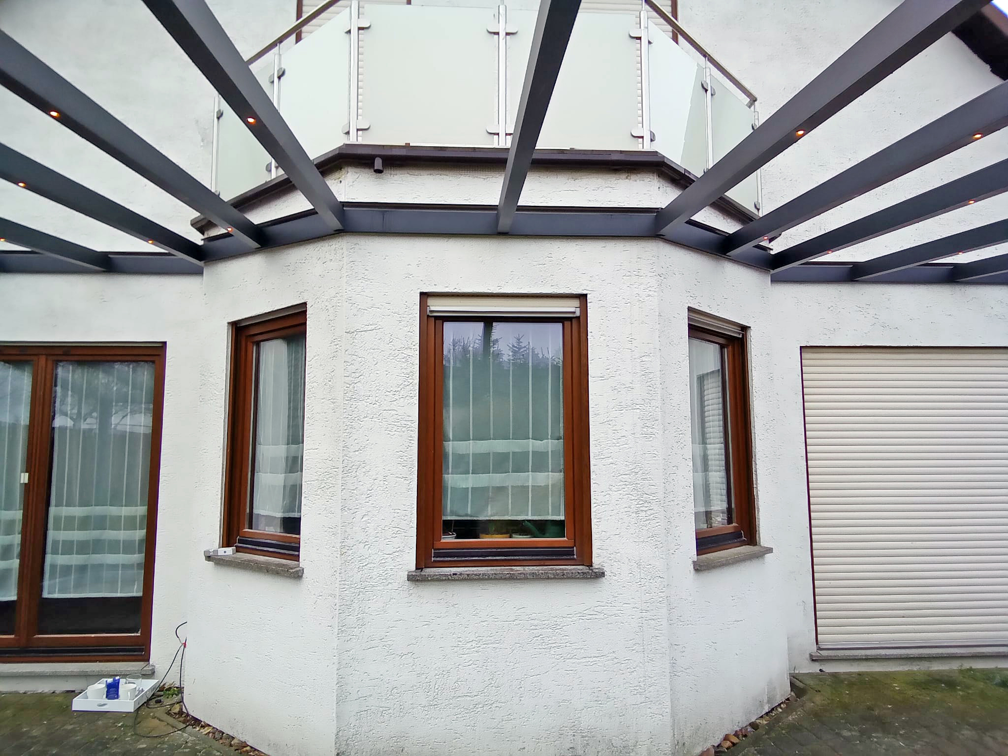 Clever Überdacht Sonderkonstruktion mit Erker in Zielitz ...